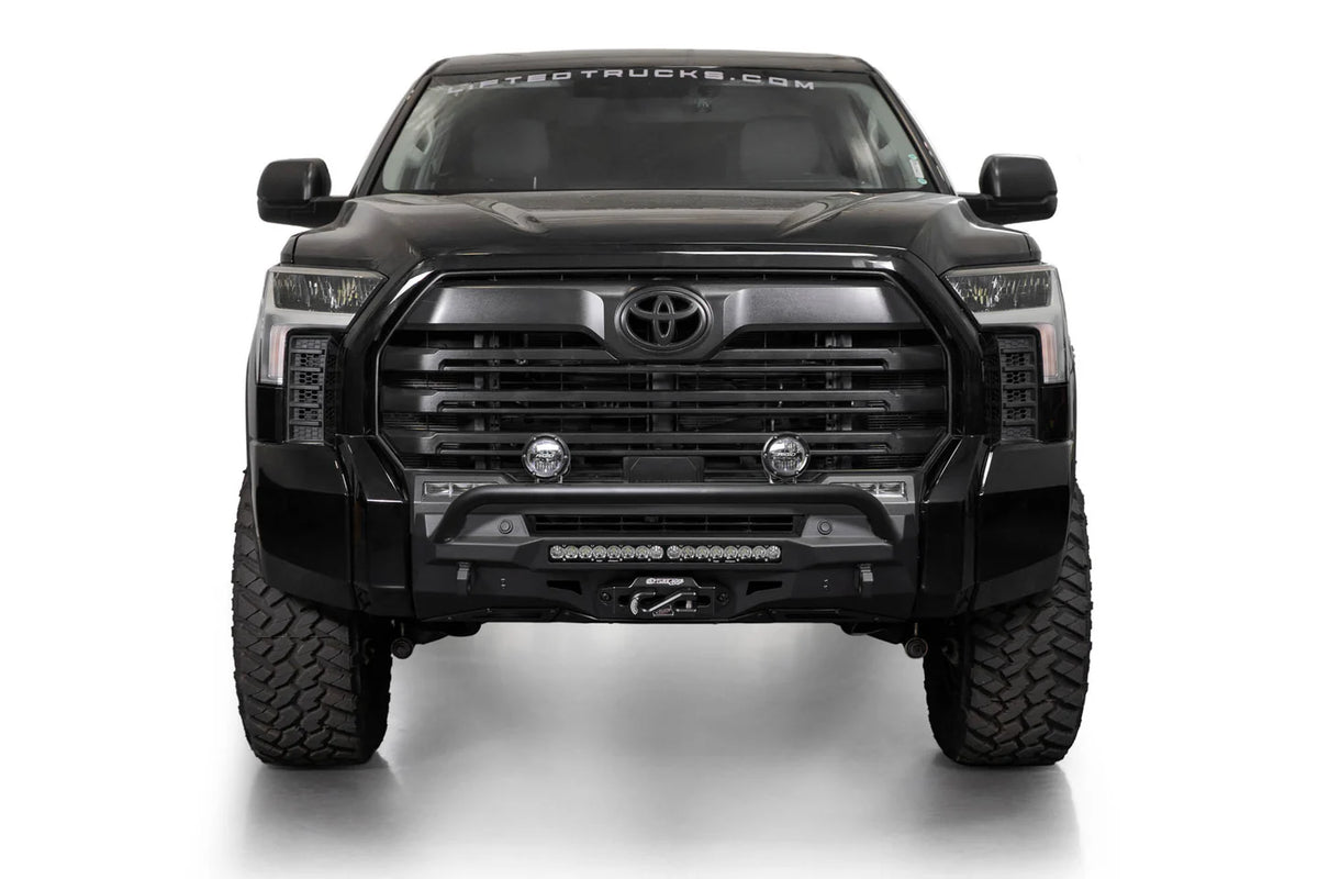 Stealth Center Mount Front Bumper w/ Top Hoop (For 2022+ Tundra ...
