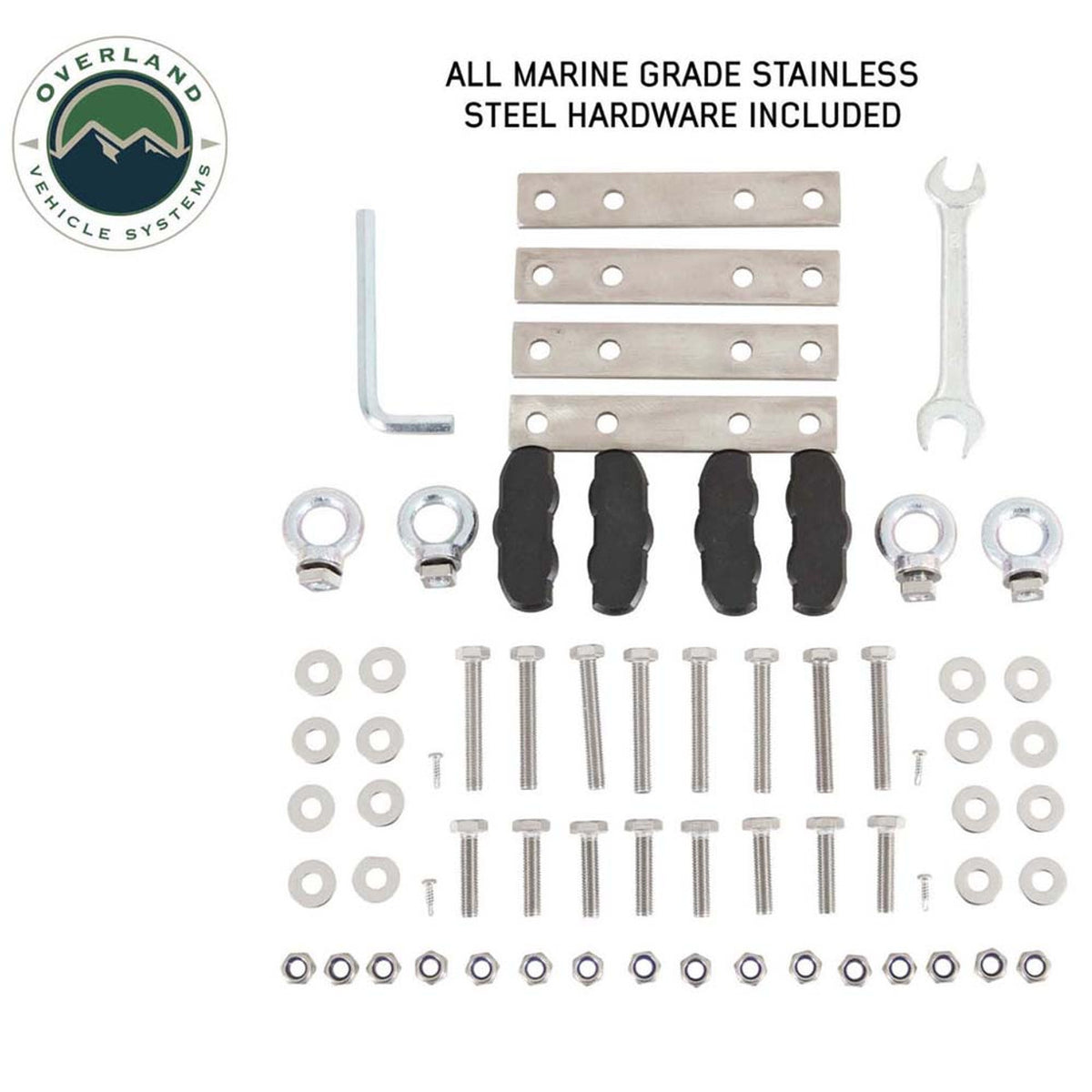 OVS HD Mamba Clam Shell Aluminum Hard Shell Roof Top Tent, Grey Body ...