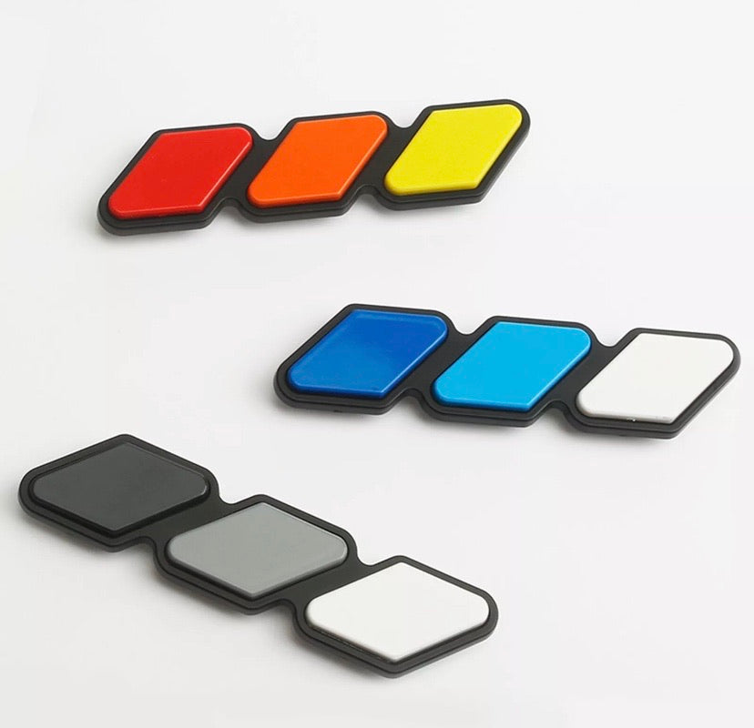 Tri-Color Grille Badge – Yotaverse